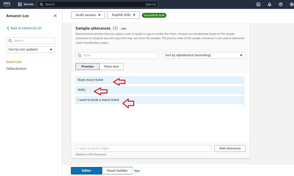 A Step-by-Step Guide to Build Amazon Lex Chatbot - Tutorial