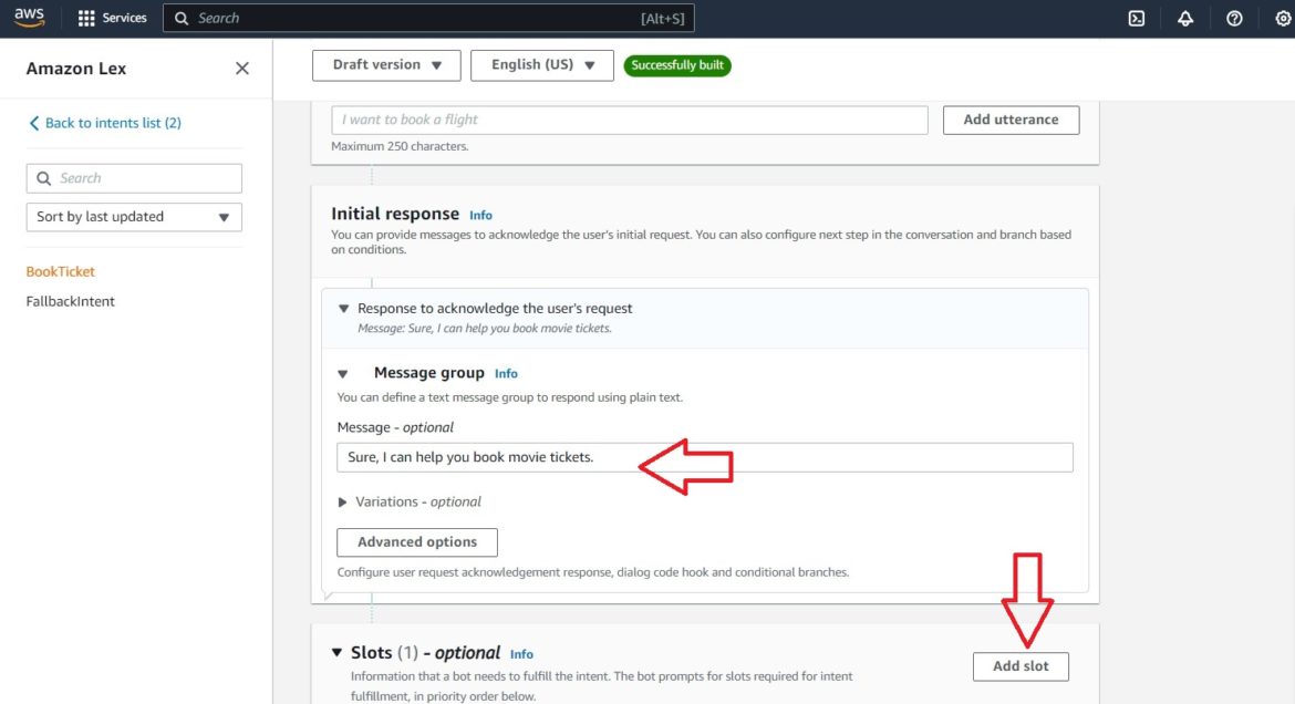 A Step-by-Step Guide to Build Amazon Lex Chatbot - Tutorial