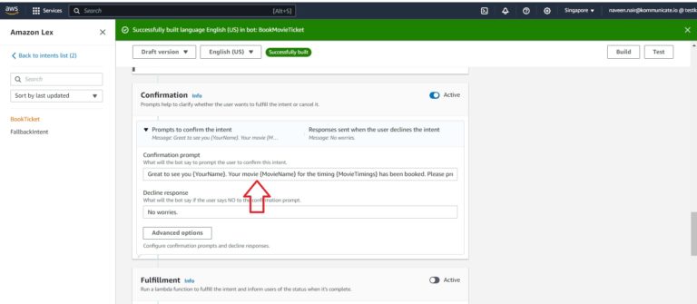 A Step-by-Step Guide to Build Amazon Lex Chatbot - Tutorial