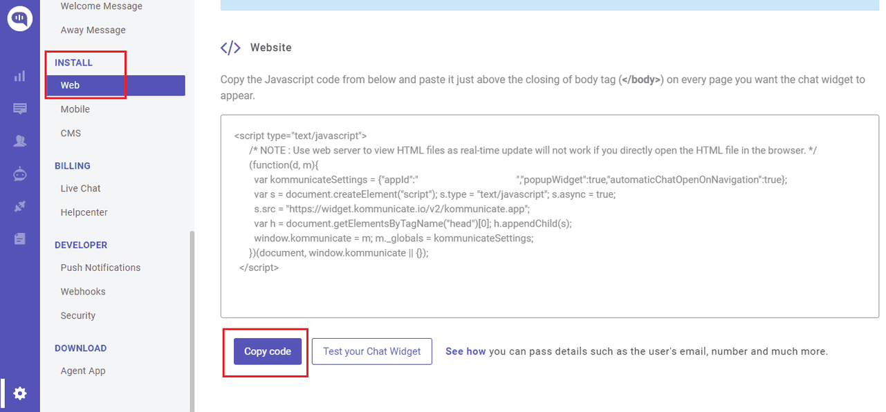 How to Add Live Chat Widget to Your GoDaddy Website - Kommunicate Blog