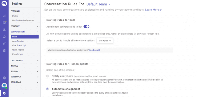 Integrate Dialogflow CX bot into Website using Kommunicate