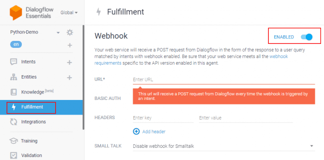 How To Build Dialogflow Chatbot For Enterprises With Flask Python