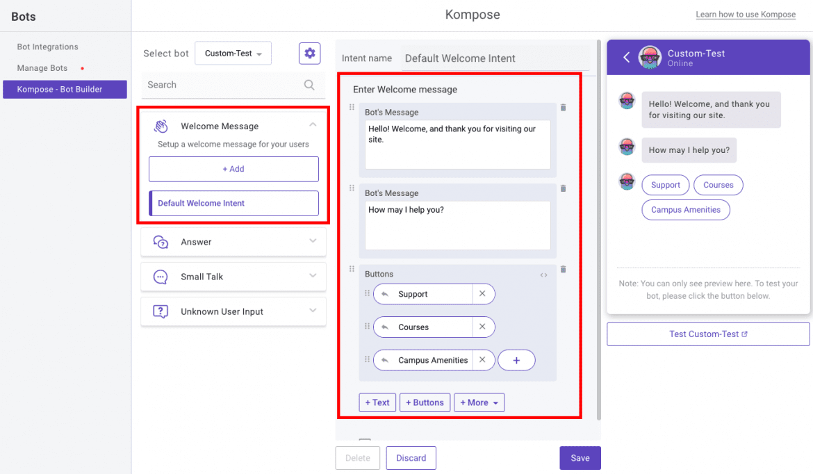 How to Build & Integrate a Chatbot in Moodle