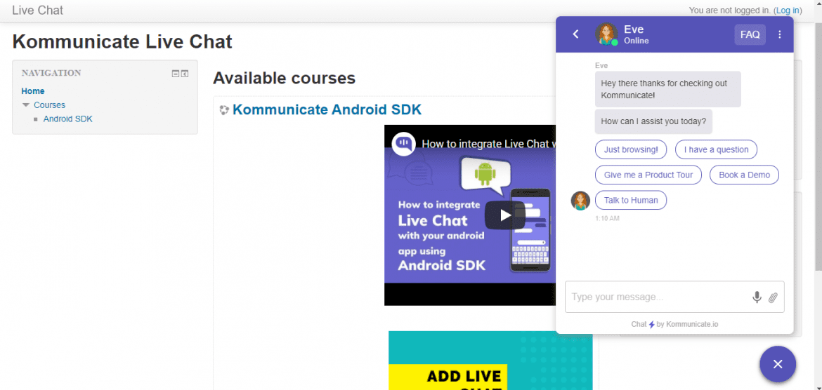 How to Build & Integrate a Chatbot in Moodle