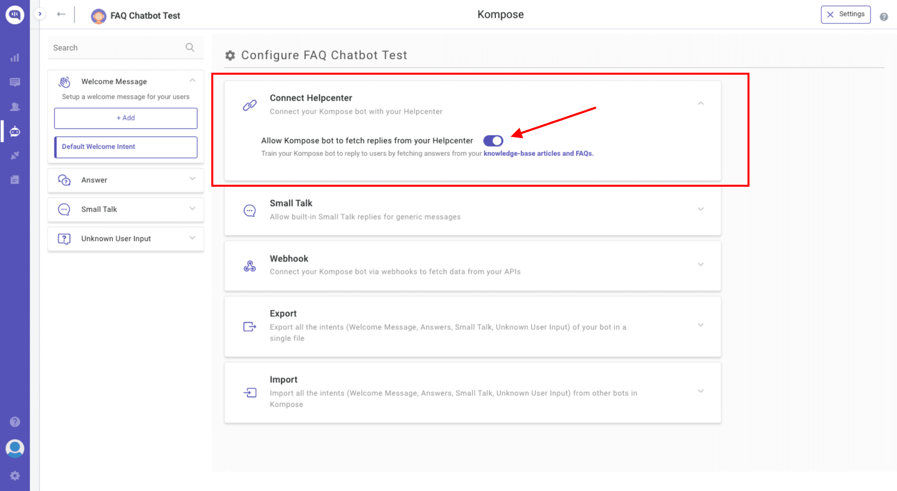 How To Create FAQ Chatbot For WhatsApp - Kommunicate