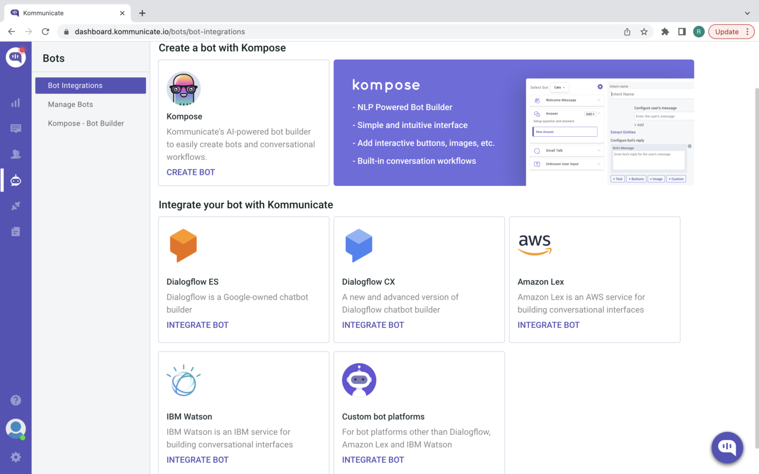 How to Create a Healthcare Chatbot Using NLP - Kommunicate