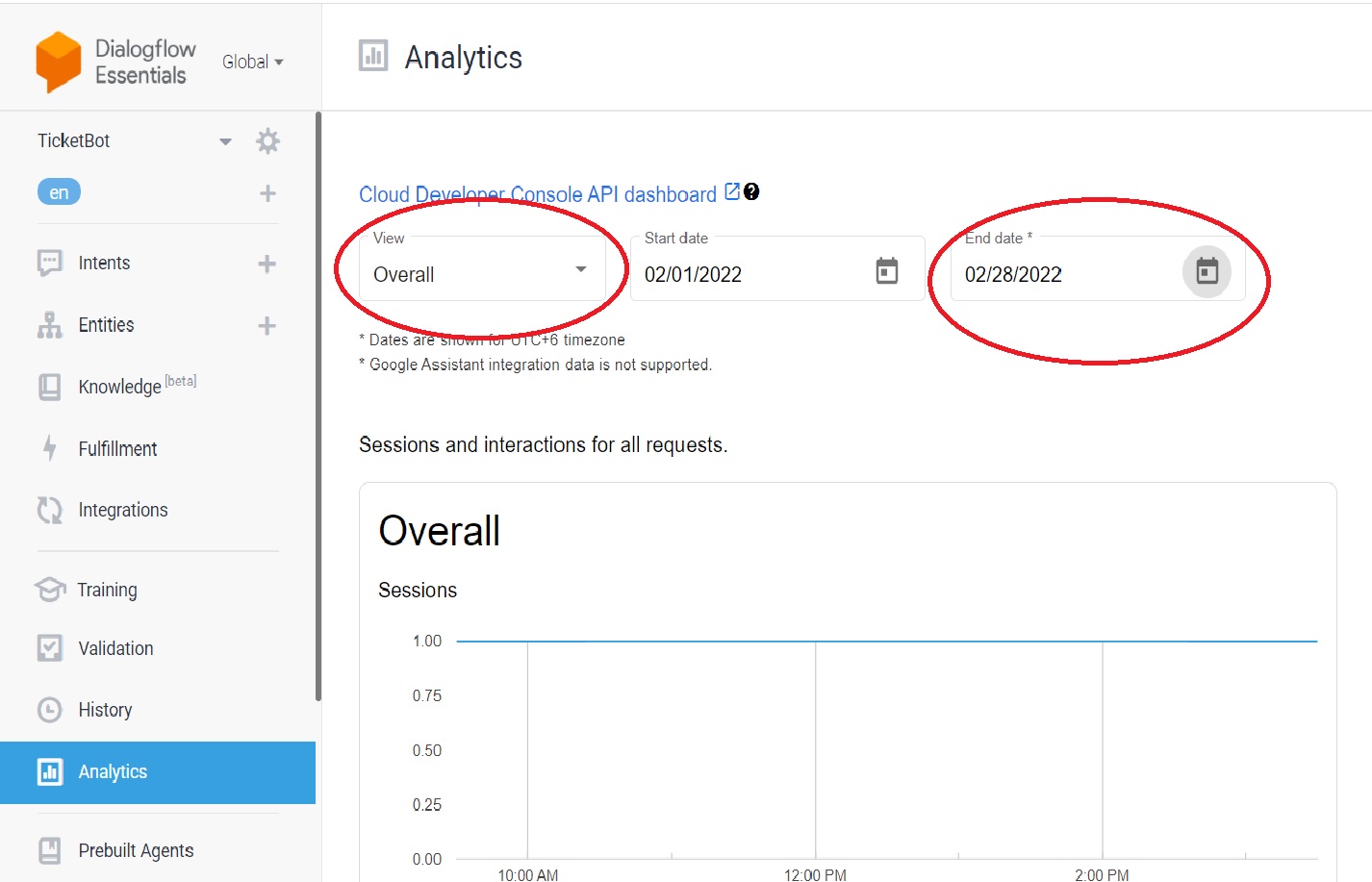 Improve Your Chatbot with Google Dialogflow Analytics and Training