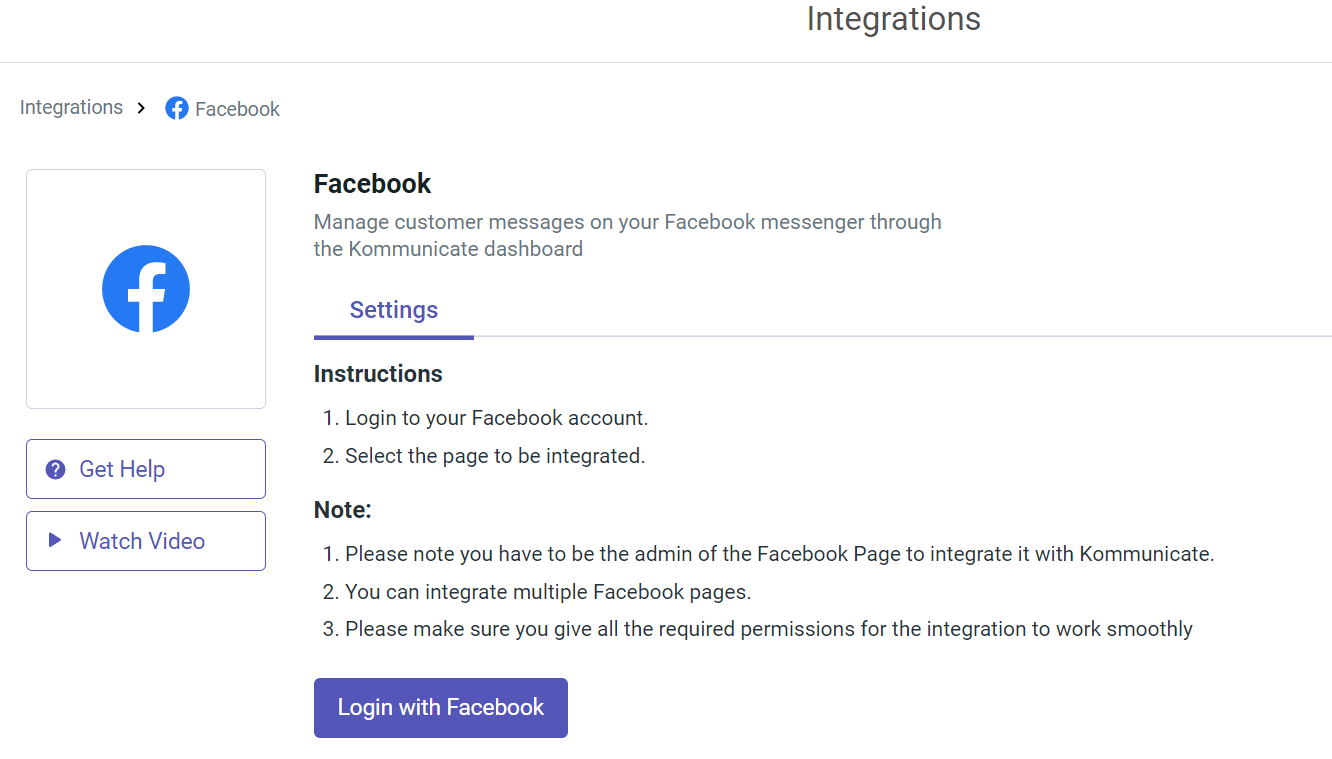 Integrate Amazon Lex Chatbot with Facebook
