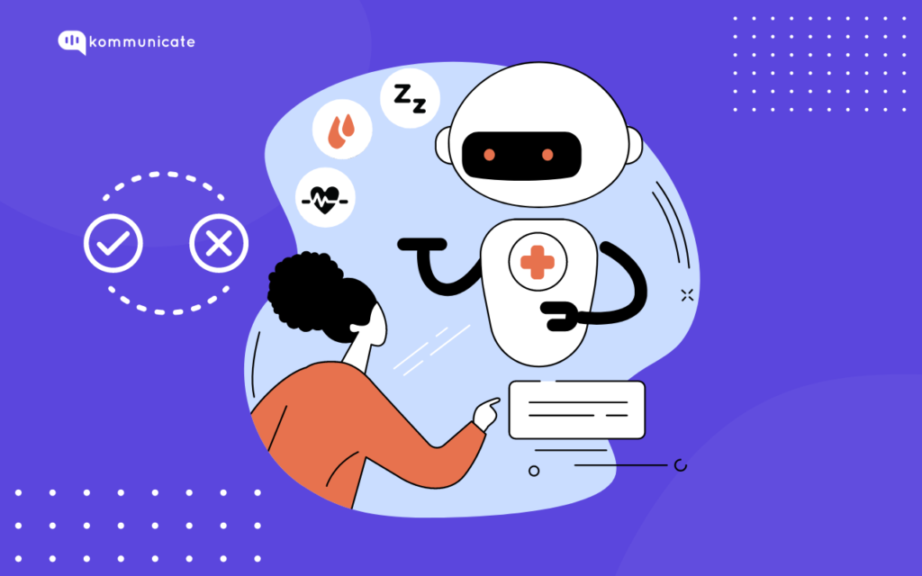 How to Create a Healthcare Chatbot Using NLP - Kommunicate