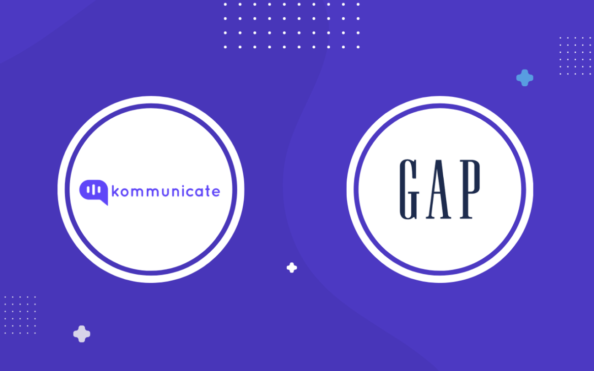 Kommunicate Streamlined 75% of GAP's Customer Interactions