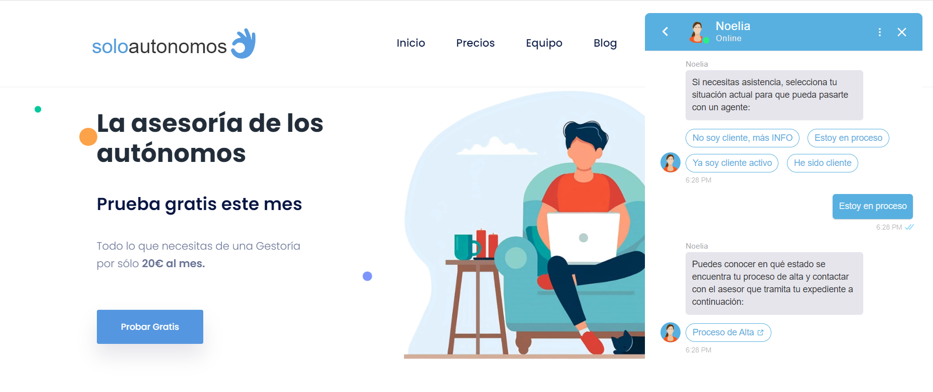 Spanish Job Consultancy Firm Drives Engagement with FAQ Chatbot