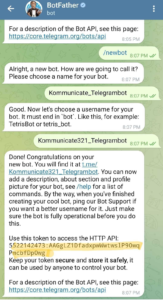 Integrate Dialogflow chatbot with Telegram | Kommunicate