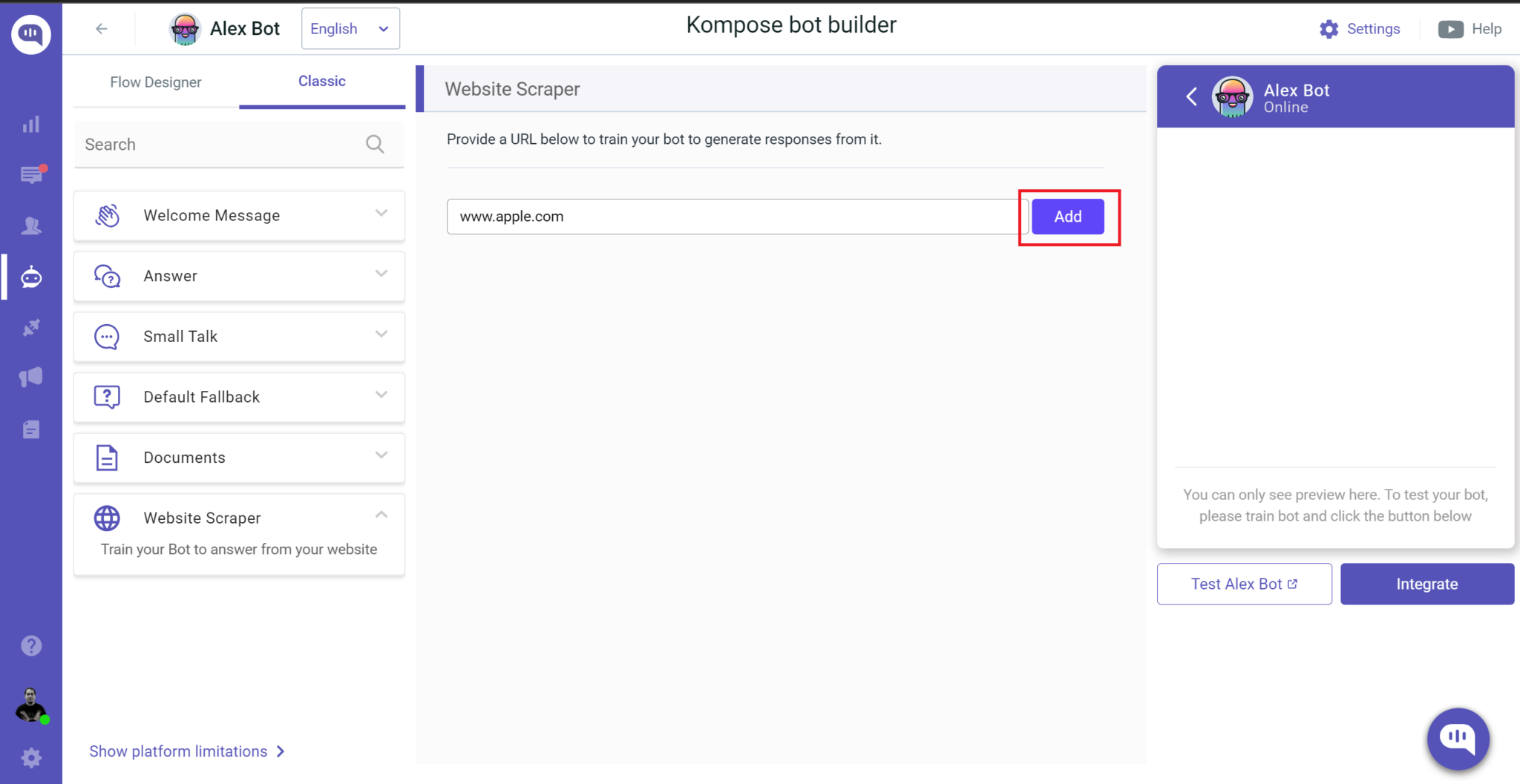 Turn Your Website Into An Intelligent Chatbot With Website Scraping