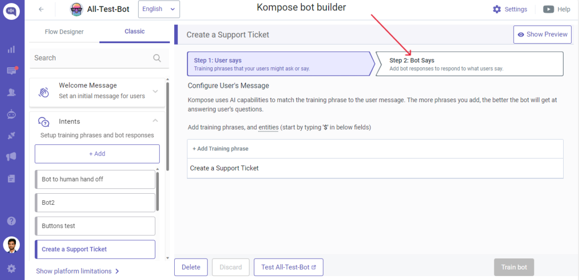 How To Create Freshdesk Tickets From Chatbot Messages