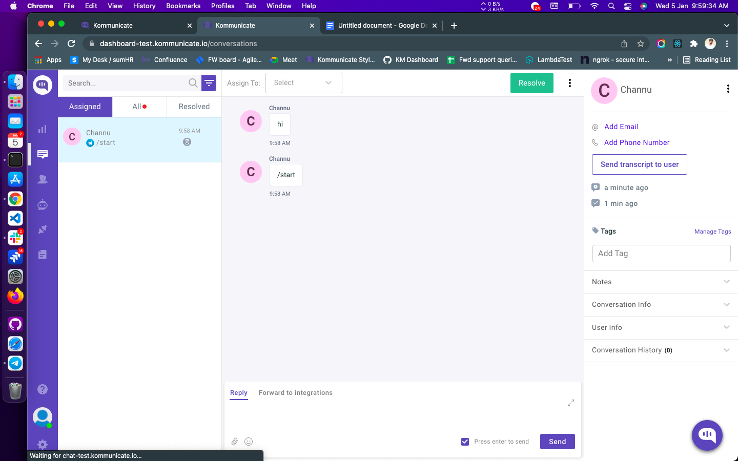 How to Create a Chatbot and Integrate in Telegram
